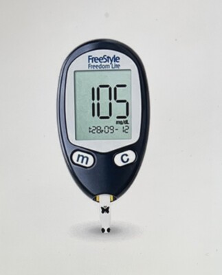 NEW FREESTYLE FREEDOM LITE BLOOD GLUCOSE METER ( NO BOX ) | eBay