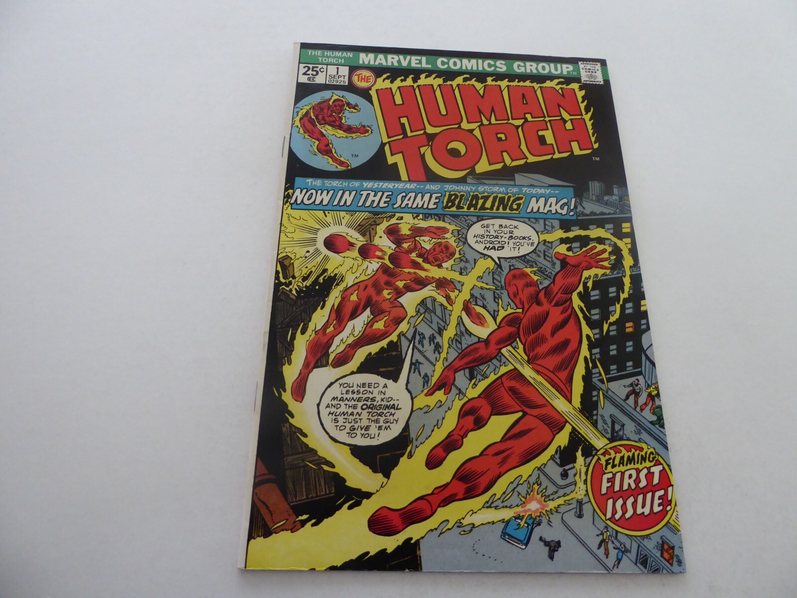 THE HUMAN TORCH COMIC #1 SEPTEMBER 1974 COLLECTOR COPY NM- | eBay