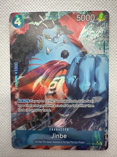 One Piece Card Game Jinbe (Parallel) Super Rare #OP-07 045 | eBay