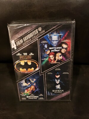Batman Collection 4 Film Favorites DVD BRAND NEW 883929073597| eBay