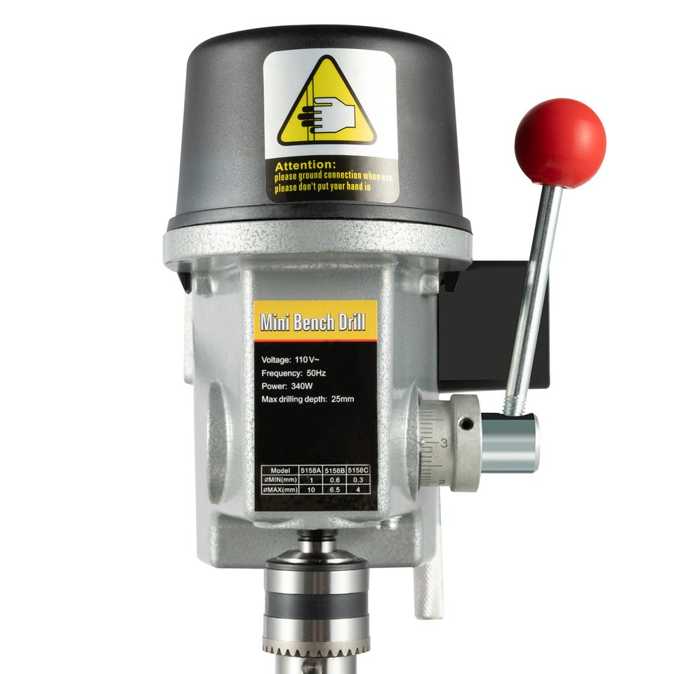 Portable Drill Press Electric Mini Drill Press Bench Small Benchtop ...