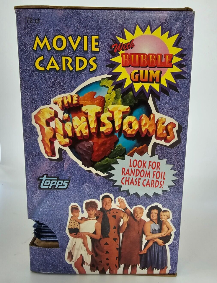 Topps Box Full Of The Flintstones Topps Movie Cards WITH CHASE CARDS ...