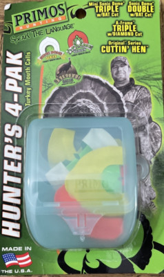 Primos #1210 4 Pack Turkey Call-Brand New-SHIPS N 24 HOURS | eBay