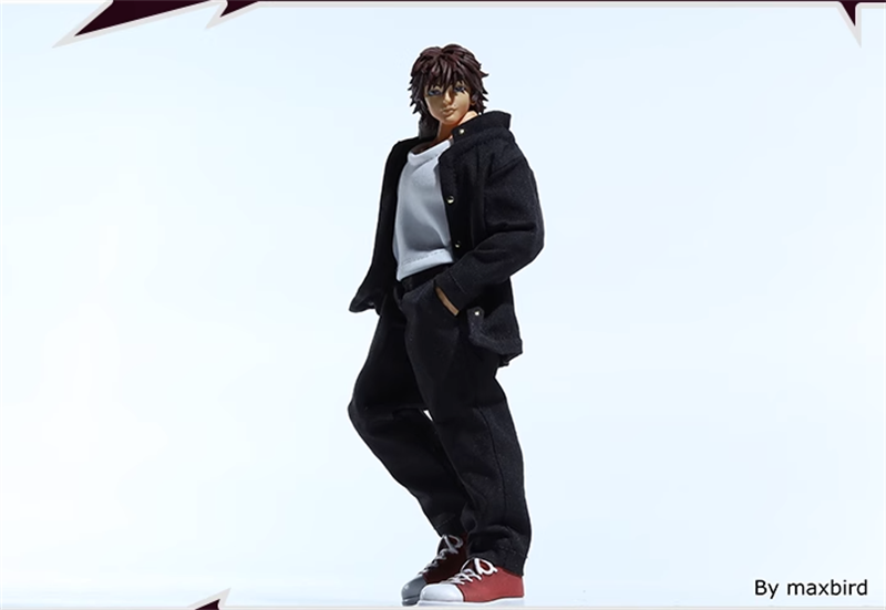 1/12 Custom School Dress Set for 7" Storm Toy Baki School Dress No ...