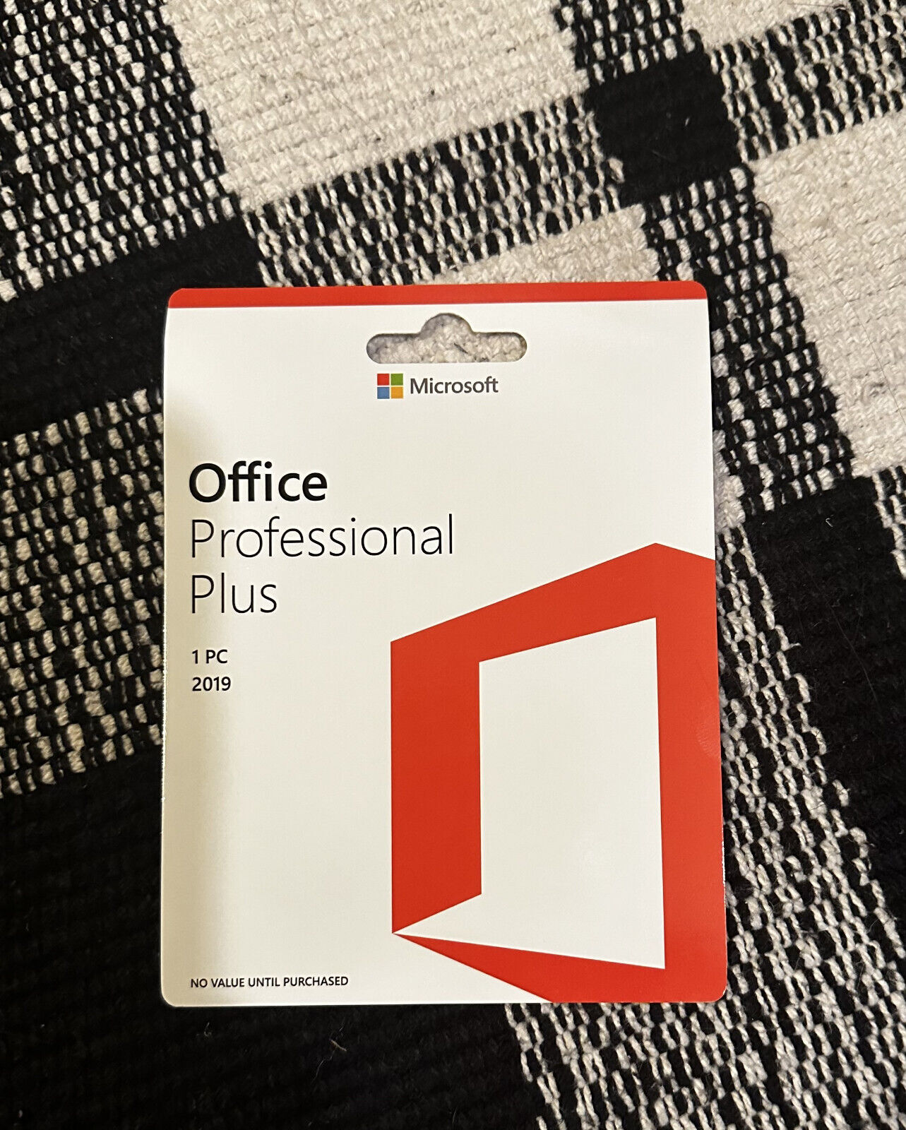 Microsoft Office Professional Plus 2019 1 user Pc sealed card | eBay