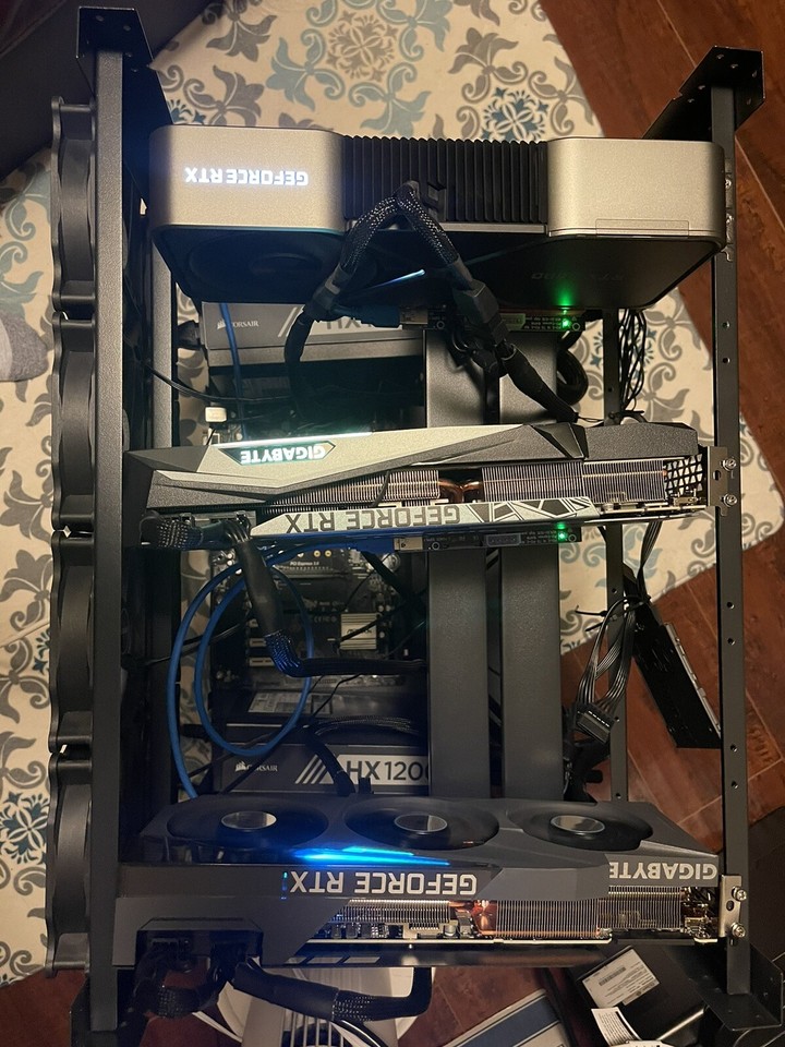 3x RTX 3090 Mining Rig! 350 Mh/s | eBay