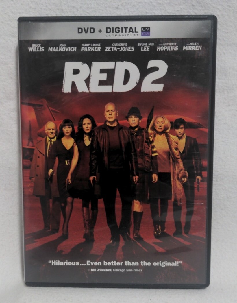 Retired & Extremely Dangerous: RED 2 (DVD, 2013) - Very Good Condition ...