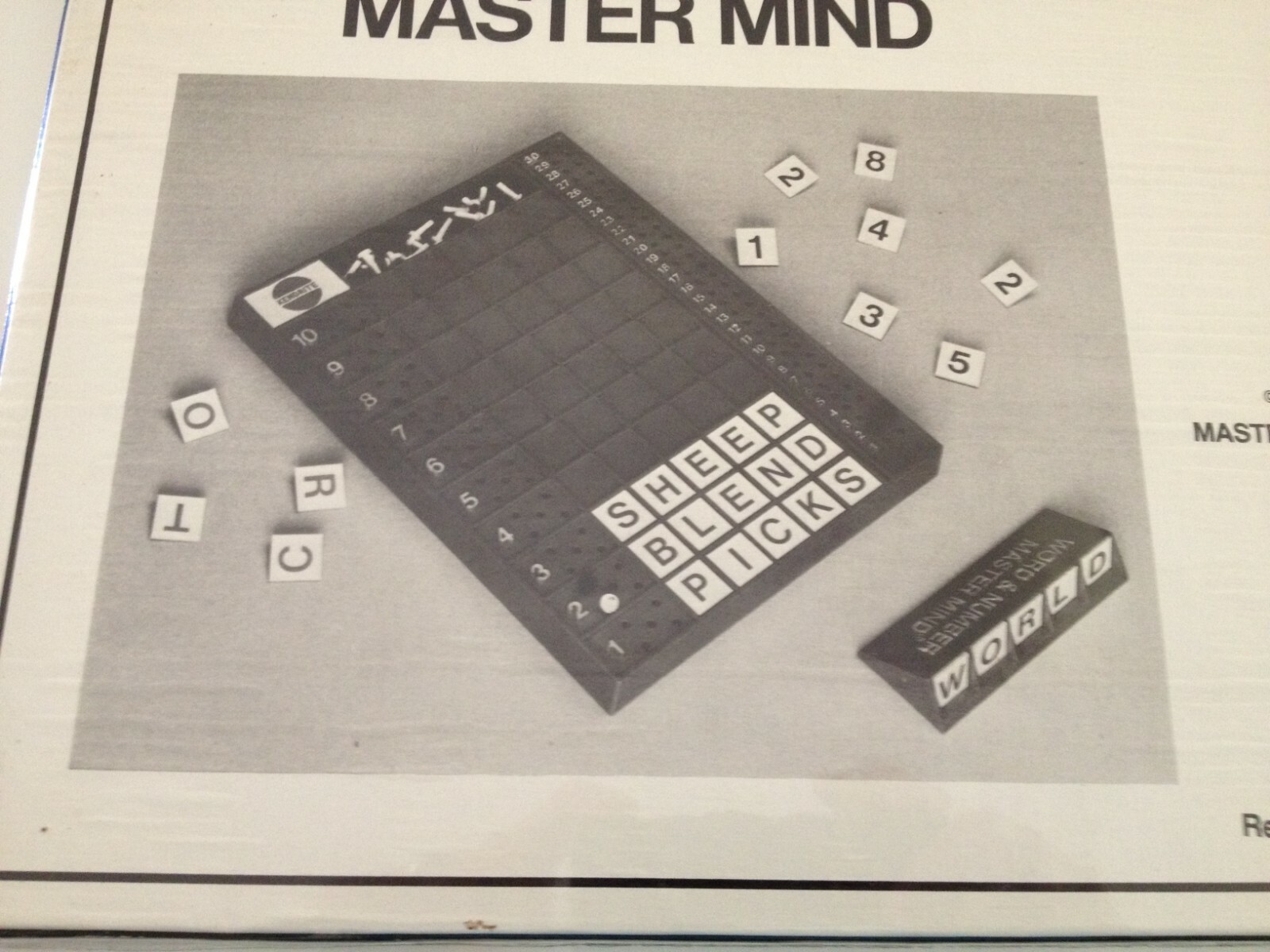 WORD & NUMBER MASTERMIND Game - Invicta/ Kenbrite (1979) BRAND NEW SEALED | eBay