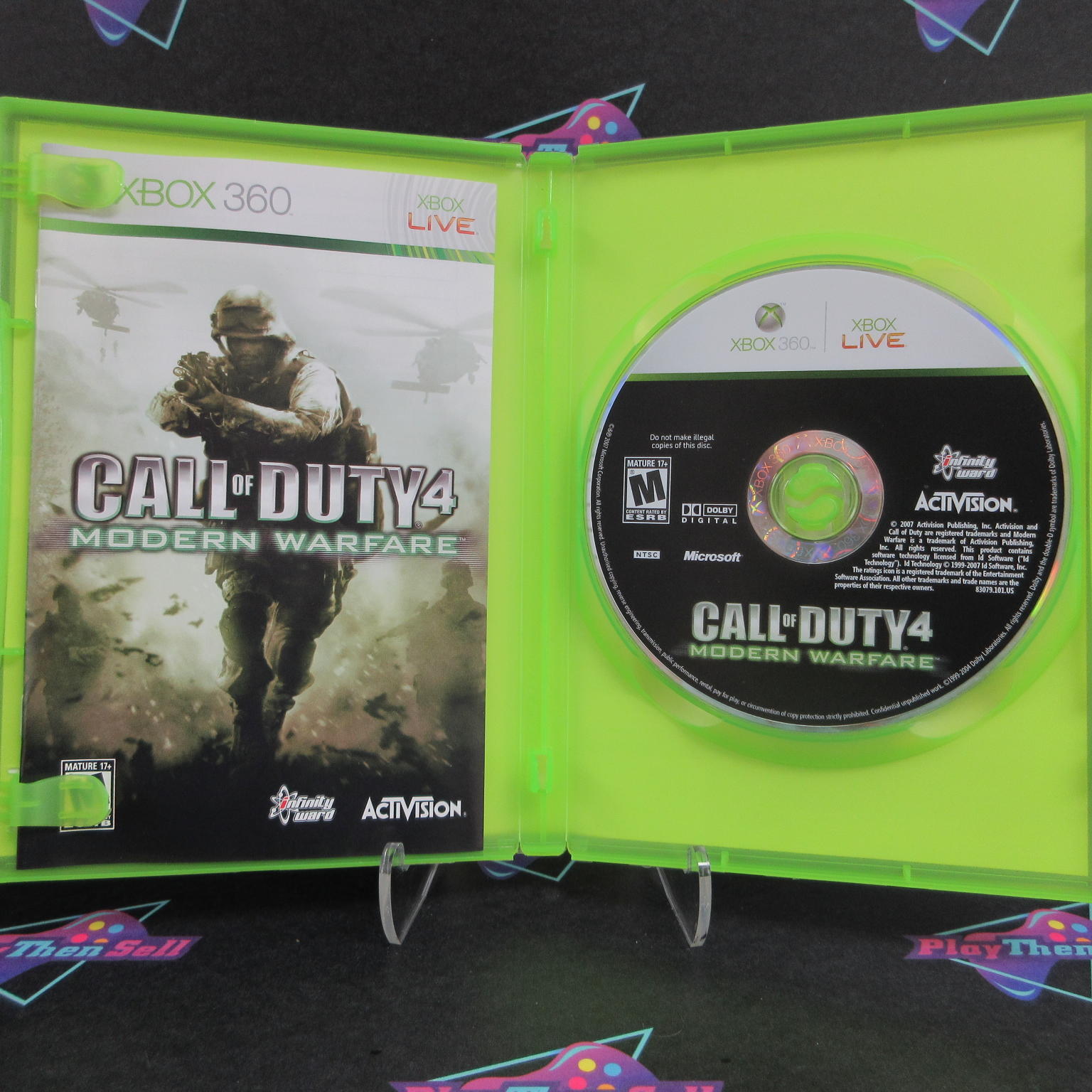 Call of Duty 4 Modern Warfare Xbox 360 - Complete CIB | eBay