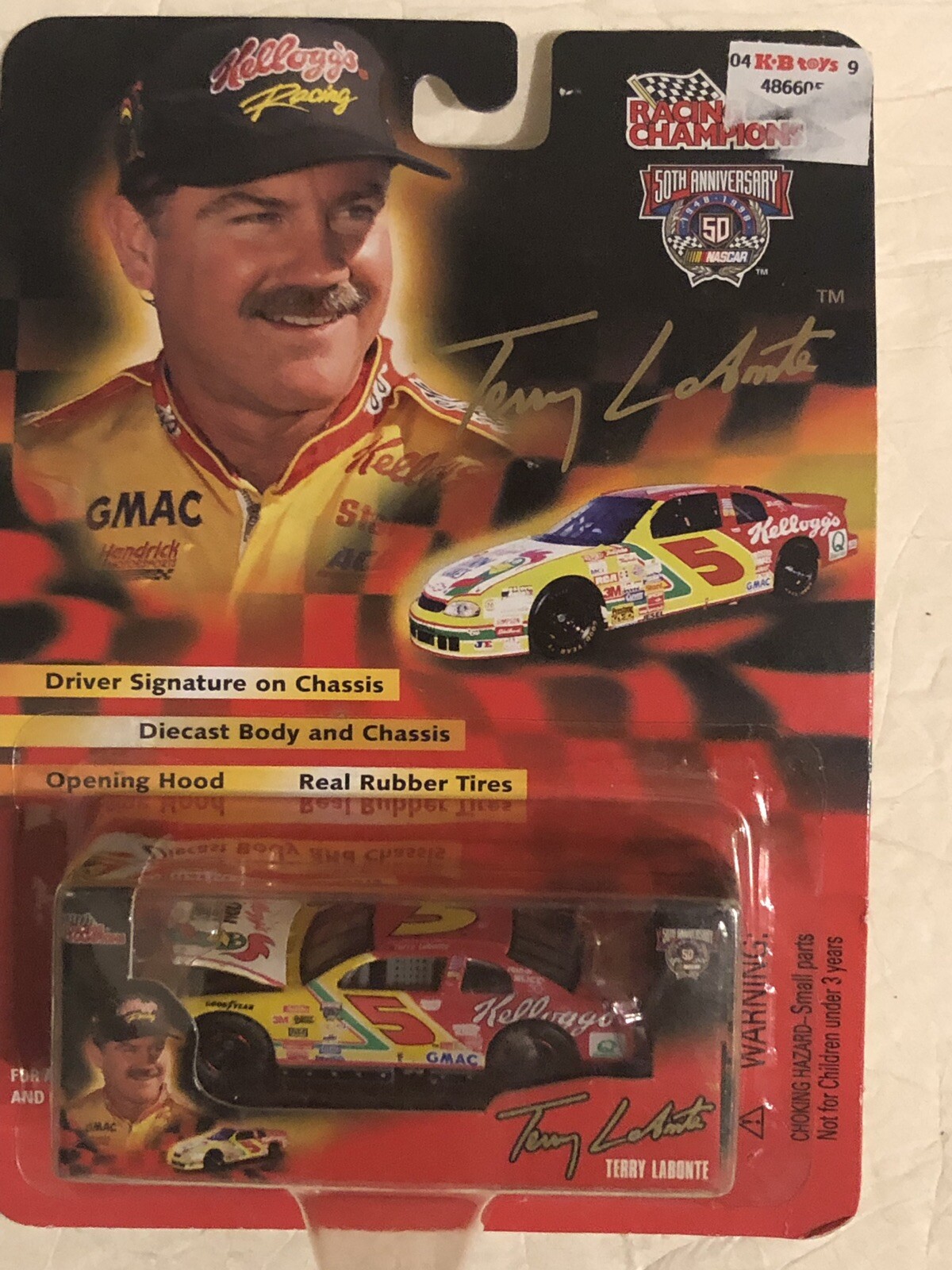 1998 Racing Champions 1/64th Terry Labonte #5 Kellogg's Nascar 50th ...