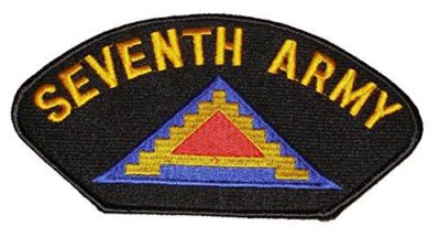 US ARMY SEVENTH 7TH ARMY PATCH VETERAN PYRAMID POWER 7 STEPS TO HELL | eBay