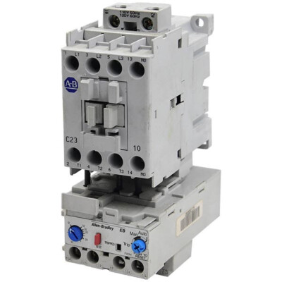 100-C23D10-C Allen-Bradley 23A 110/120V 50/60Hz IEC Contactor w/ 193 ...