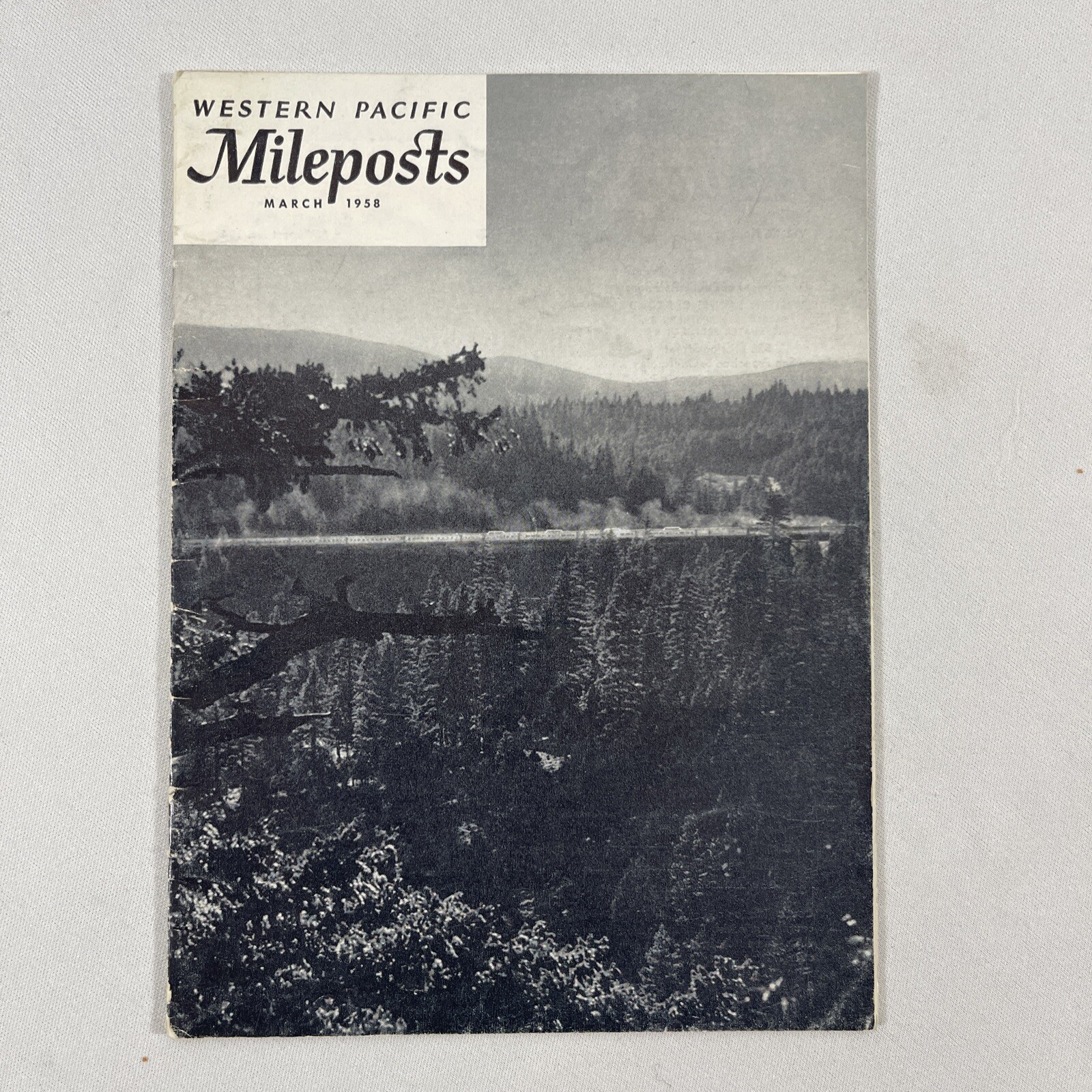 Vintage Western Pacific Mileposts Employee Railroad Magazine March 1958 ...