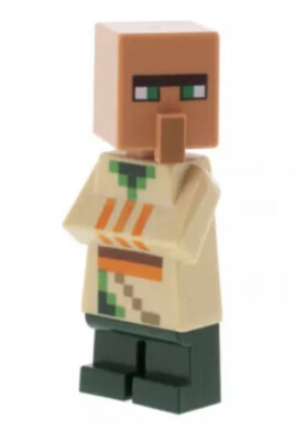 LEGO MINECRAFT VILLAGER MINIFIGURE Only From Set 21160 Farmer Figure | eBay