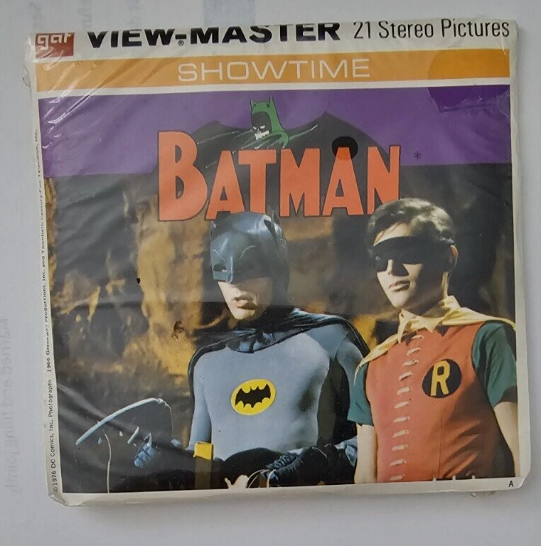 *NEW SEALED* RARE View-Master BATMAN Purr-fect Crime Packet B492 ...