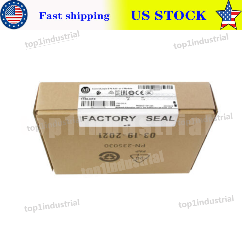 NEW Sealed Allen Bradley 1756-OF8 ControlLogix 8 Point Analog Output ...