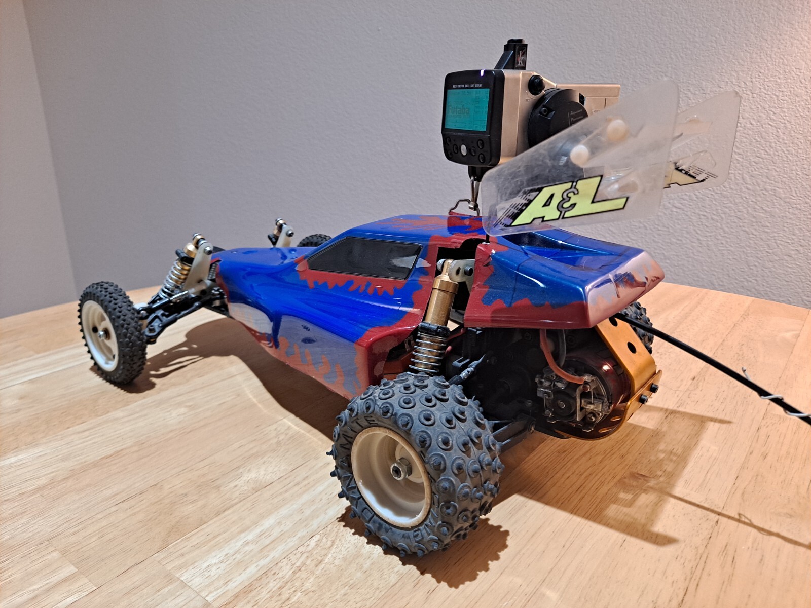 Team Associated RC10 Graphite Chassis Futaba Magnum T3PK Digital, Novak ...