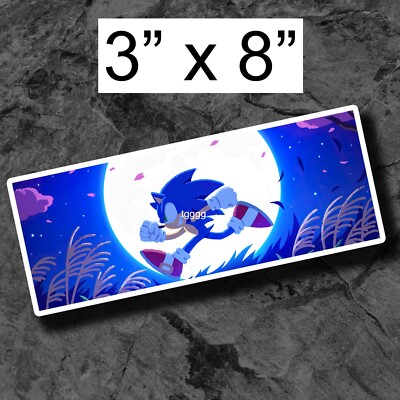 Sonic The Hedgehog Slap sticker, Sonic the hedgehog Sticker, Sonic ...