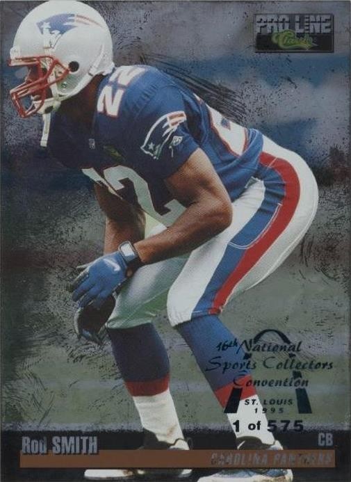 1995 Classic Pro Line - Rod Smith #314 Silver 16th National Sports ...