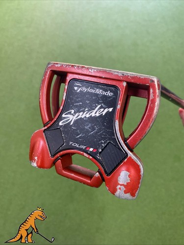 Used RH TaylorMade Spider Tour Red 34” Mallet Putter | eBay