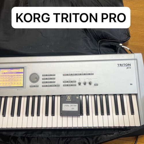 Korg Triton Pro 76-Key Music Workstation Synthesizer - Tested, Working ...