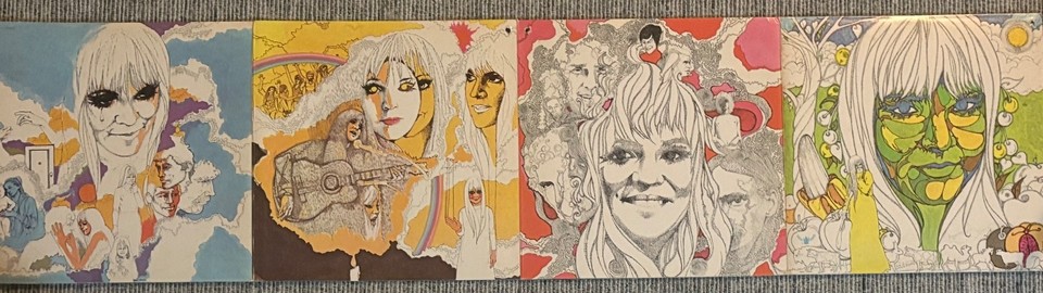 Vintage Melanie The Four Sides Of Melanie 2xLP Vinyl 1972 Buddah Folk ...