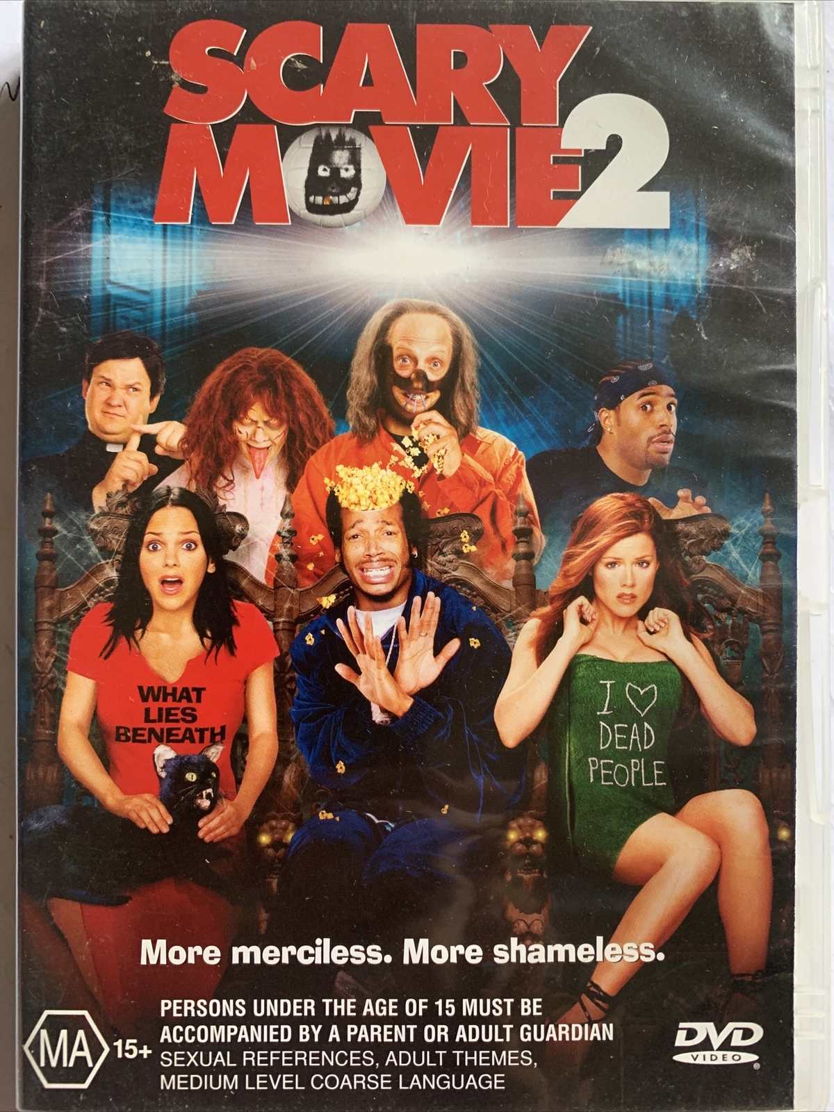 DVD: Scary Movie 01 + 02 - Merciless, More shameless, More Comedy ...
