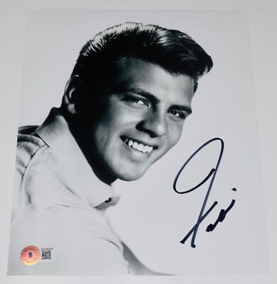 FABIAN FORTE AUTOGRAPHED 8X10 PHOTO (SINGER / ACTOR) - BECKETT ...
