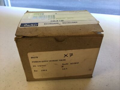 Pneumatic Valves - Quick Exhaust Valves