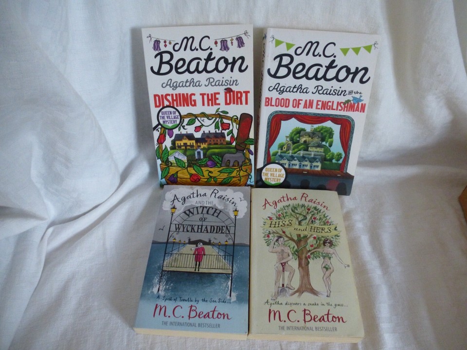 FOUR M.C.BEATON BOOKS AGATHA RAISIN | eBay UK