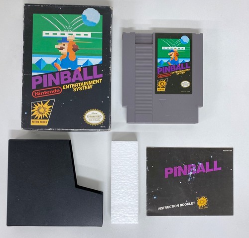 Pinball Action Series Nintendo Entertainment System NES | eBay