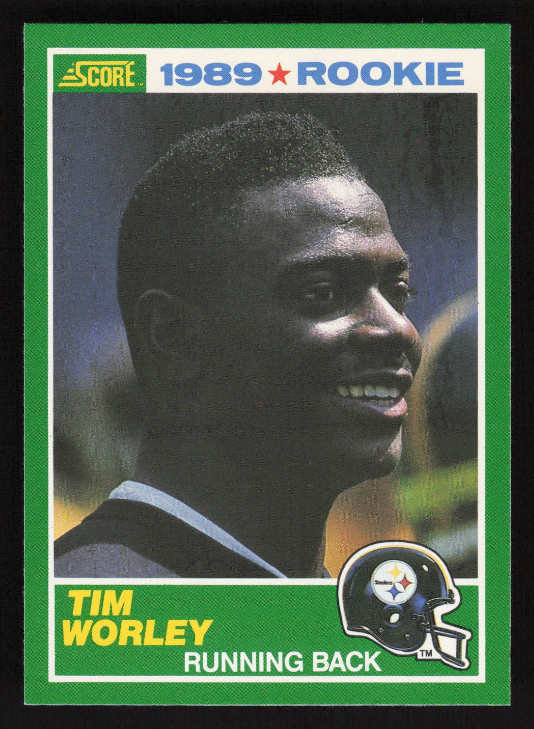 1989 Score #268 Tim Worley Card TCCCX | eBay