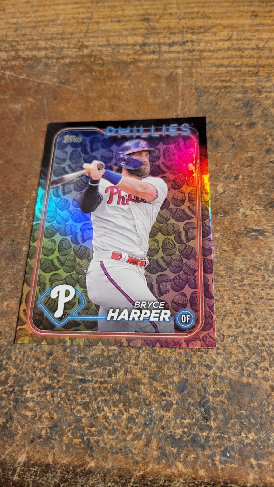 2024 Topps Baseball Series 1 Easter Egg Foil Bryce Harper #200 | eBay