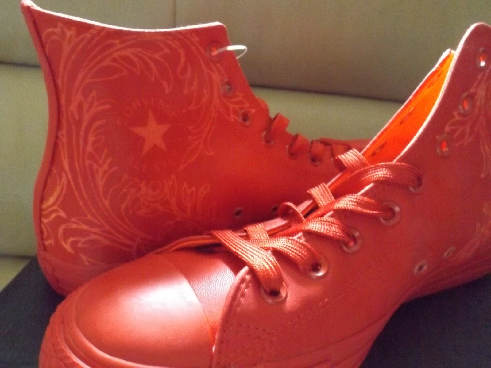 Converse CTAS Laser Tech Tuff High Men's Size 10 Shoes Casino/Lava NEW ...