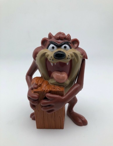 1988 Warner Brothers Tazmanian Devil Taz Toy Figurine Candy Dispenser ...