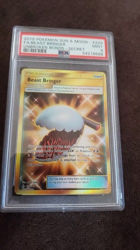 2019 Pokémon Sun & Moon - Unbroken Bonds Beast Bringer Secret #229 Mint ...