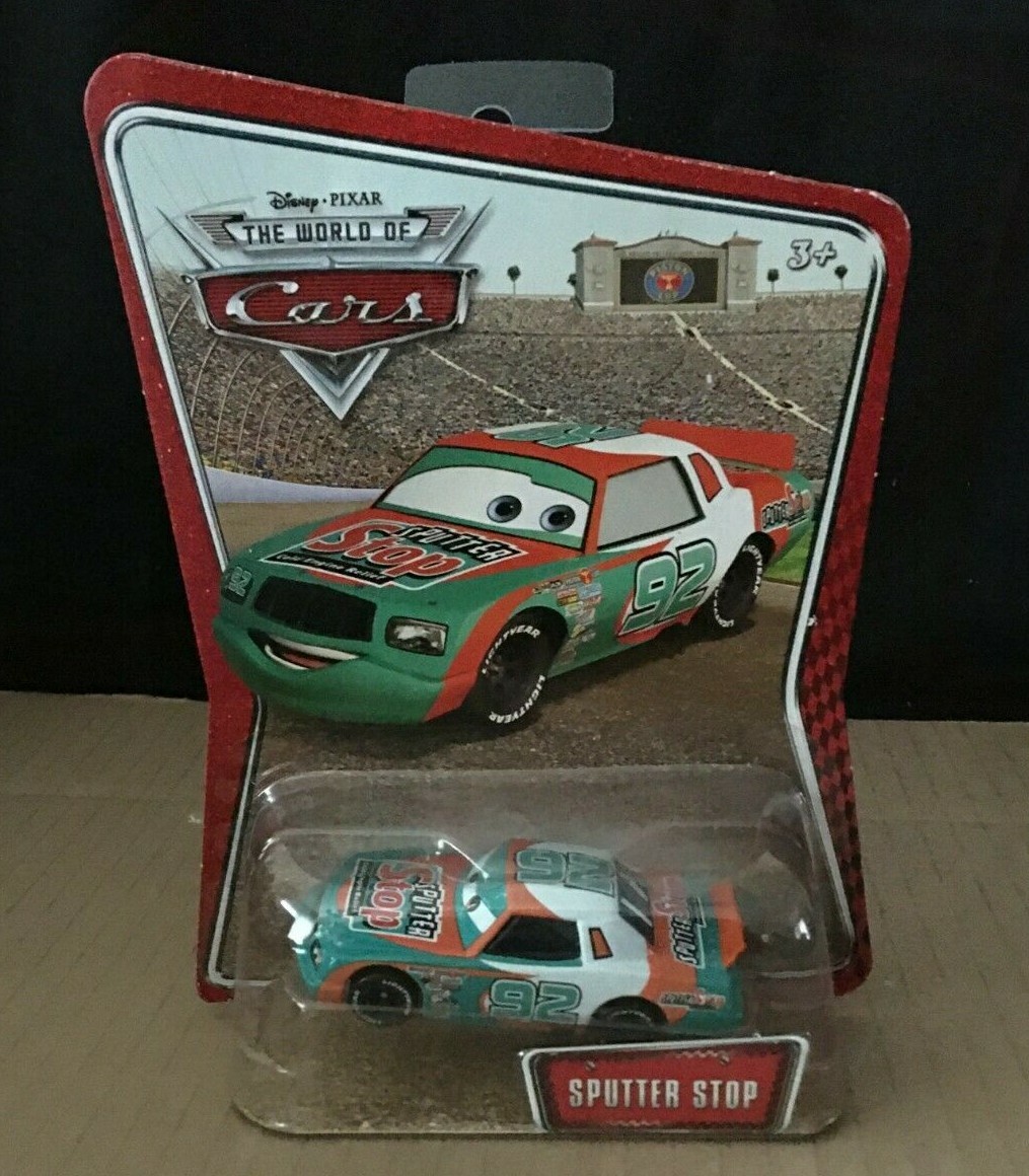 DISNEY PIXAR CARS MURRAY CLUTCHBURN SPUTTER STOP PISTON CUP 2016 2017