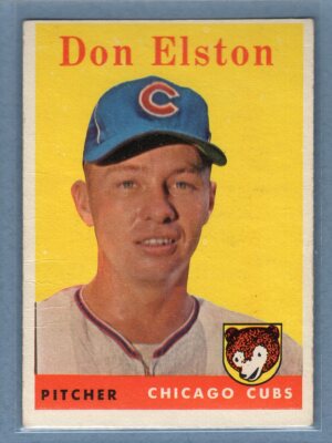 1958 Topps #363 Don Elston (mk) G-VG GO501 | eBay