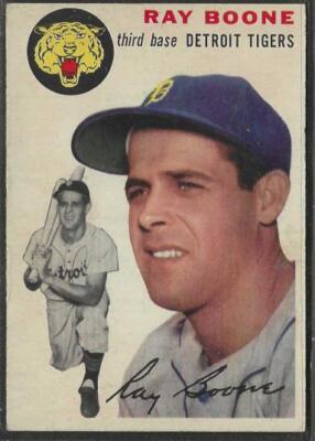 1954 TOPPS # 77 RAY BOONE DETROIT TIGERS NM- | eBay