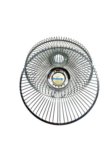 Galaxy Table Top Fan Grill Replacement Set Chrome Wire Covers 12-Inch ...
