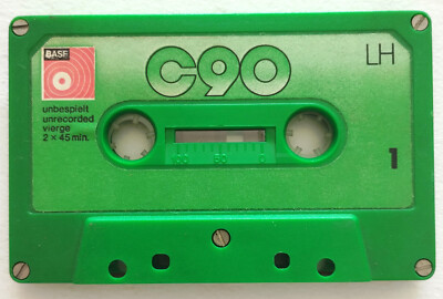 McBasf Lh C 90 c90 Musicassetta Vintage Compact Cassette Tape Usata ...