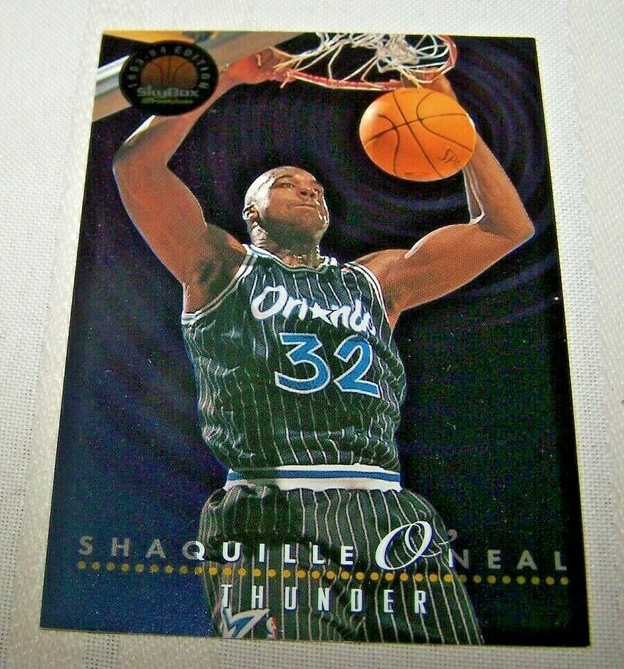 1994 SKYBOX THUNDER LIGHTENING CARD SHAQUILLE O'NEAL / ANFERNEE ...