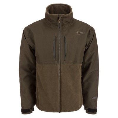 DRAKE Men's MST CommandXT Eqwader Full Zip Green Timber Jacket (DW0130 ...
