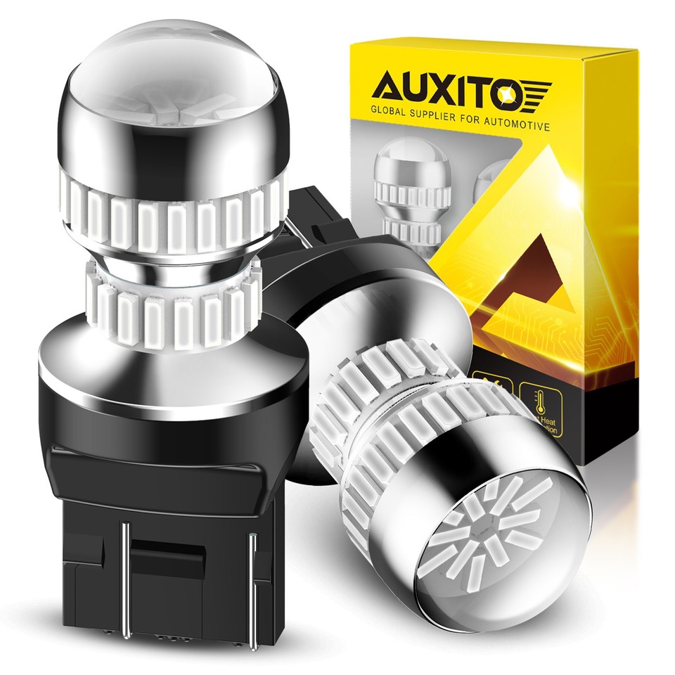 2X 7440 7443 7444 Brake Tail Light Stop LED Red Flash Strobe Blinking ...