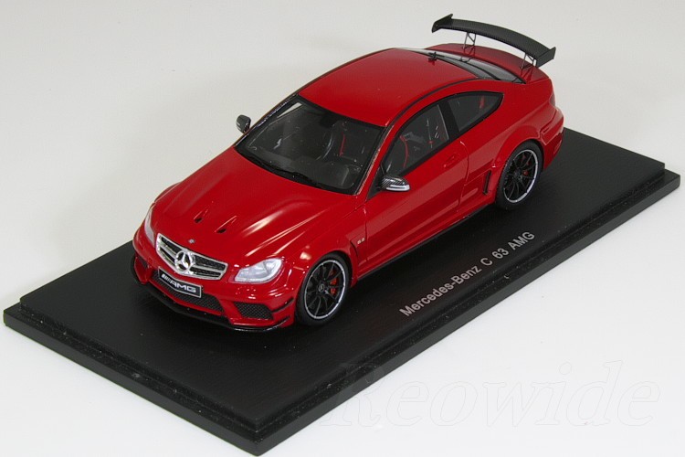 Spark 1/43 Mercedes-Benz C63 AMG Coupe Red 2014 Diecast Model New | eBay UK