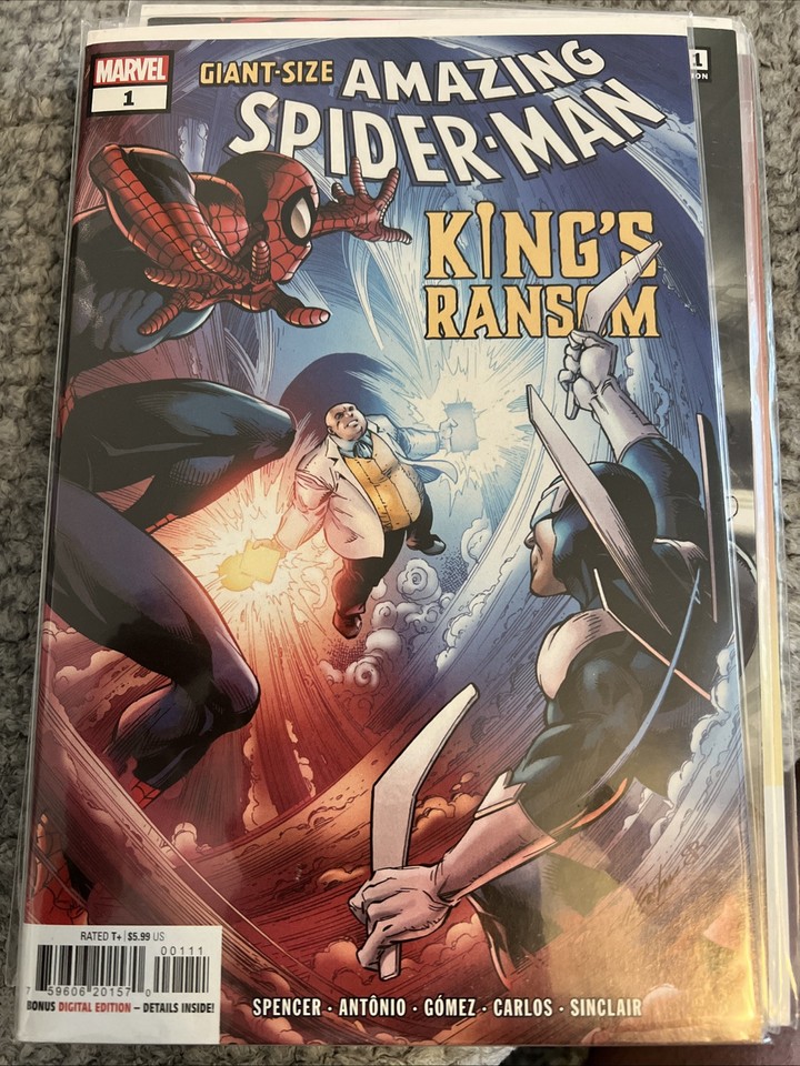 GIANT-SIZE AMAZING SPIDER-MAN KINGS RANSOM #1 CVR A BAGLEY 2021 MARVEL ...