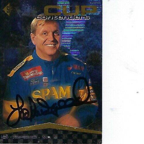 LAKE SPEED SIGNED 1995 UPPER DECK SP RACING #8 - NASCAR | eBay