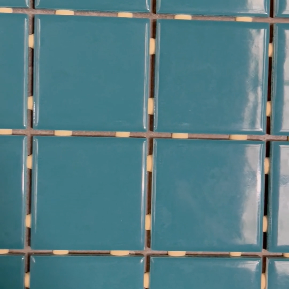Daltile 3x3 Ceramic Mosaic Tile Backsplash Kitchen Shower Wall Border ...