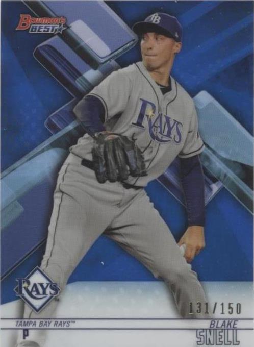 2018 Bowman's Best - Blake Snell #69 Blue Refractor /150 for sale online | eBay