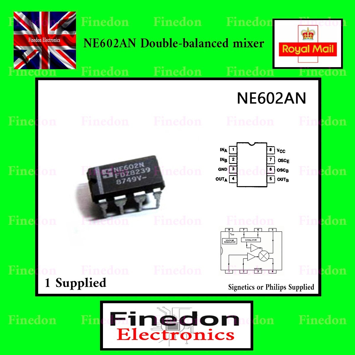 Ne602 RF Double Balanced Mixer IC Sa602 for sale online | eBay